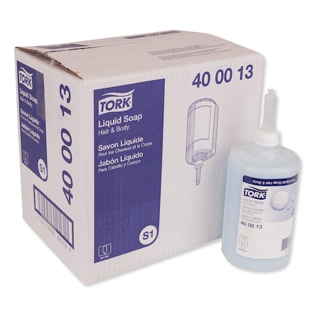 Tork Premium Hair and Body Soap, Apricot, 1 L, PK6 400013 | Zoro