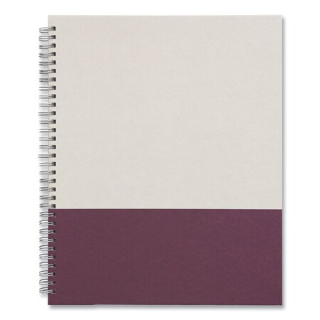 Tru Red Wirebound Hardcover Notebook, 1 Subject, Narrow Rule, Gray ...