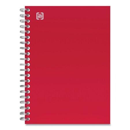 Tru Red Premium One-Subject Notebook, Medium/College Rule, Red Cover, 7 ...