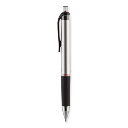 Uni-Ball Impact 207 Retractable Gel Pen, Bold 1mm, Red Ink, Black/Red ...