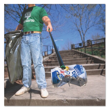 Unger People's Paper Picker Pin Pole, 42", Black/Green PPPP0 | Zoro