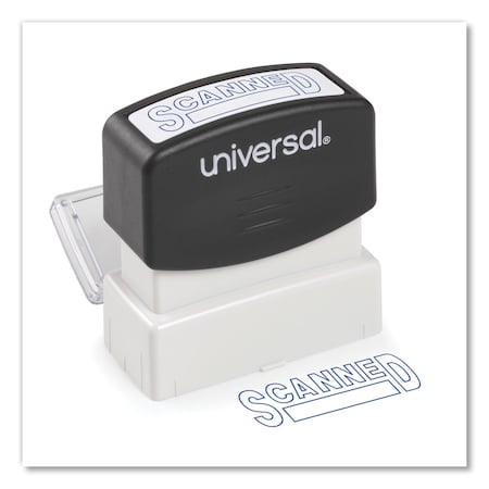 Universal Message Stamp, Scanned, Blue 10157 | Zoro