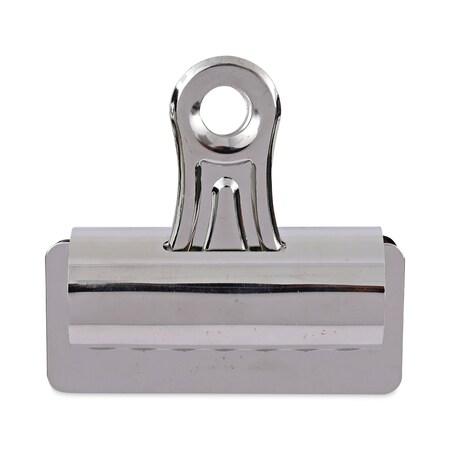 Universal Bulldog Clips, Jumbo, Nickel-Plated, PK12 UNV31266 | Zoro