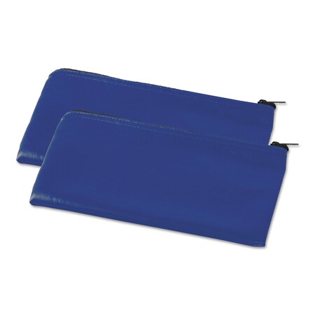 Universal Zippered Wallets/Cases, 11 x 6, Blue, PK2 UNV69020 | Zoro