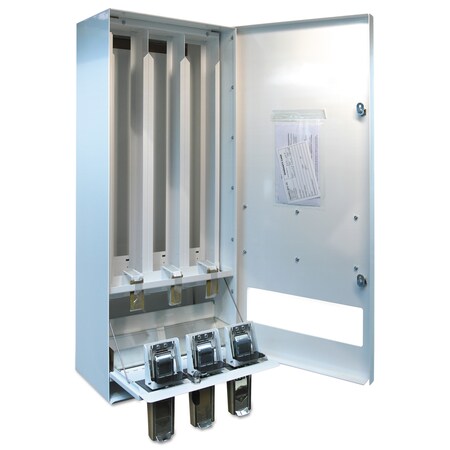 Vend-Rite Coin-Operated Soap Vender, 3-Column, 16.25" x 37.75" x 9.5 ...