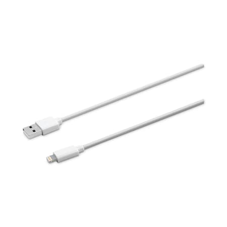 Jensen Lightning to USB Cable, 4 ft, White JAH754V | Zoro