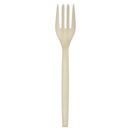 Eco-Products Plant Starch Fork - 7", PK50 EP-S002 | Zoro