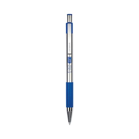 Zebra Pen Ballpoint Pen, Retractable, Fine, Blue, PK2 27122 | Zoro