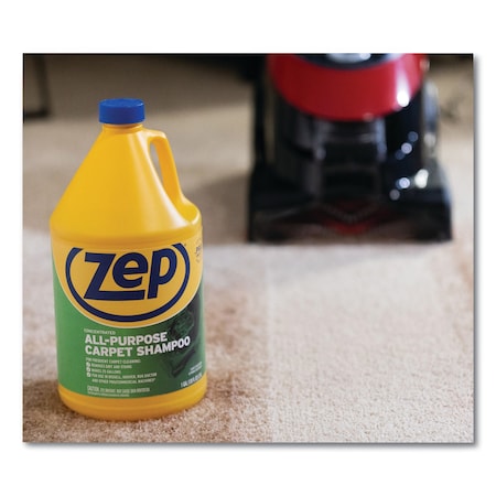 Zep Carpet Extractor Shampoo, Unscented, 1 gal, PK4 ZUCEC128 | Zoro