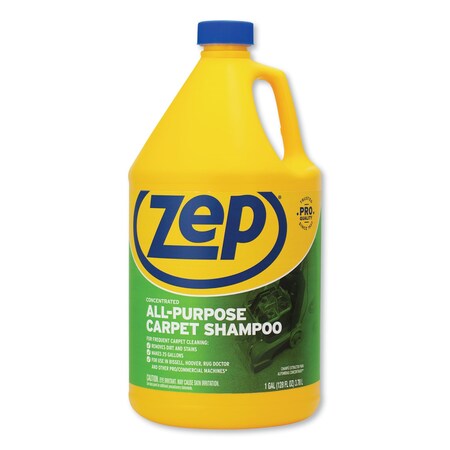 Zep Carpet Extractor Shampoo, Unscented, 1 gal, PK4 ZUCEC128 | Zoro