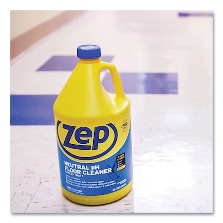 Zep Neutral Floor Cleaner, Fresh Scent, 1 gal, PK4 ZUNEUT128 | Zoro