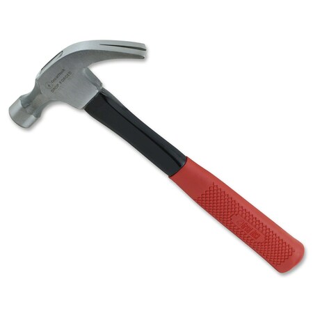 Great Neck 16oz Claw Hammer w/High-Visibility Orange Fiberglass Handle ...