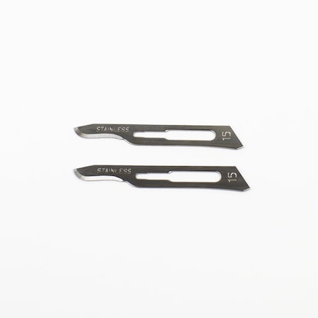 Excel Blades No 15 Scalpel Blade Replacements, Surgical Stainless Steel ...