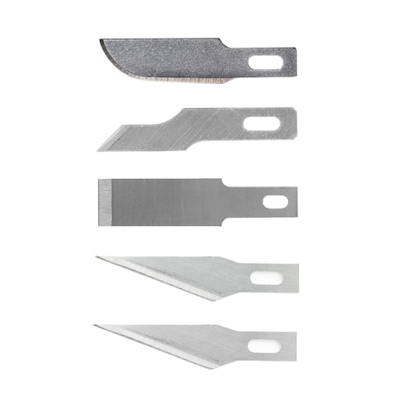 Excel Blades Heavy Duty Assorted Hobby Blades, 5PK 20014IND | Zoro