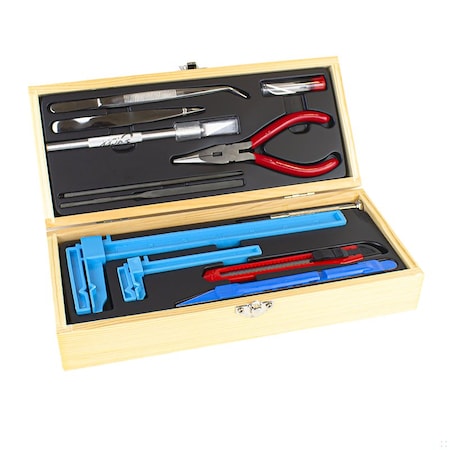 Excel Blades Deluxe Airplane Tool Set 44287IND | Zoro