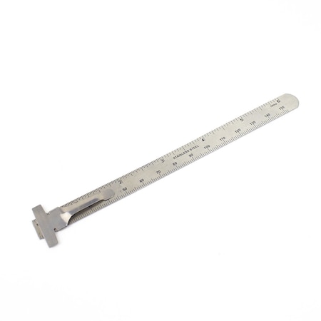 Excel Blades Mini Stainless Steel Ruler, 6" Ruler, 15cm with Pocket ...