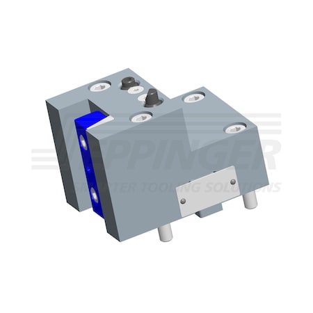 Eppinger BMT45, Tool holder, straight, left hand offset rectangular ...