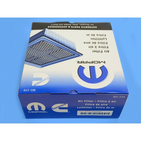 Mopar Air Filter, 53034249AA 53034249AA | Zoro