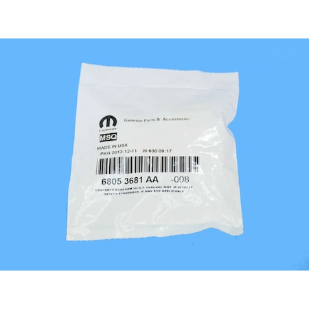 Mopar Push-in Fastener, 68053681AA 68053681AA | Zoro