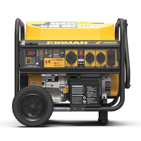 FIRMAN 10,000 W Portable Generator, Electric Starter, CARB Compliant ...