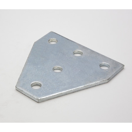 Flex-Strut Tee Gusset, 5-Hole FS-5027 E/G | Zoro