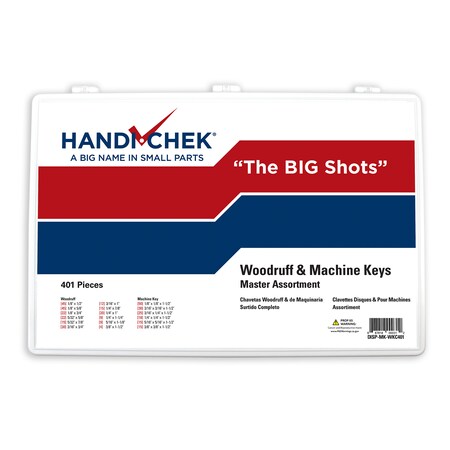 Handi-Chek Key Stock and Machine Keys Assortment Key Stock Assortment ...