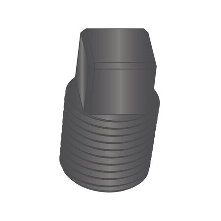 Huyett Plug, Pipe 1/2 SQ HD SAE J531 LC PL PP-0500A31-LCPL | Zoro