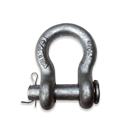 Aztec Lifting Hardware Shackle Anchor 1 Round Pin HDG RPS001 | Zoro