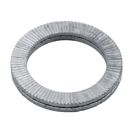Huyett Wedge Lock Washer, For Screw Size 1 in Steel, Zinc Flake Finish ...