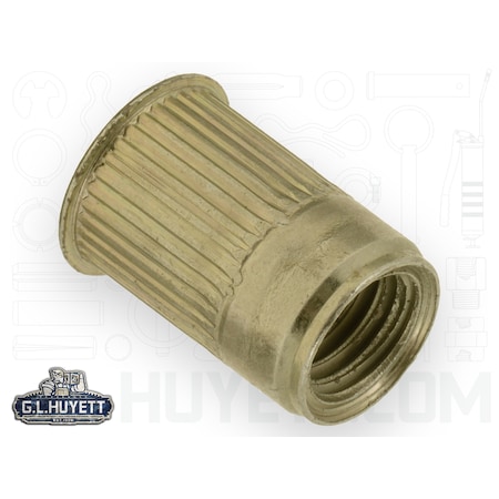 Avk Rivet Nut, M10-1.50 Thread Size, 150.11 mm Flange Dia., 20.45 mm L ...