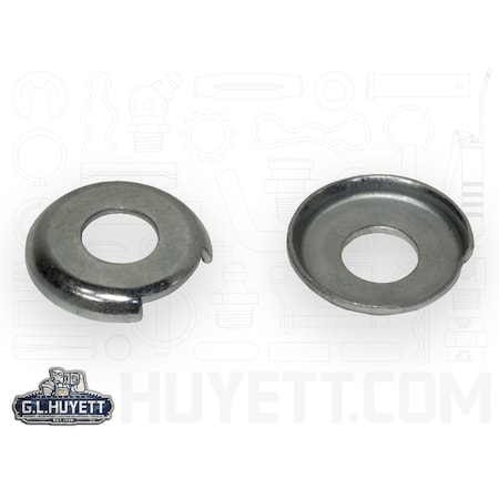 Precision Specialties Terminal Cup Washer, Fits Bolt Size #10 Steel ...