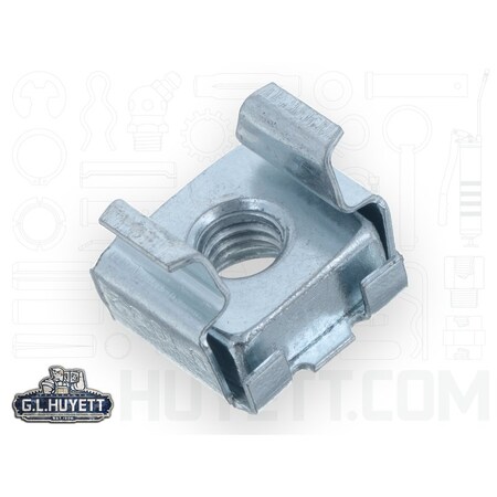 Heritage Industrial Cage Nut, #10-32, Zinc Electroplate Finish EFCN ...