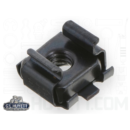 A Raymond Tinnerman Cage Nut, #8-32, Plain Finish EFCN-D30395-832-27/B ...