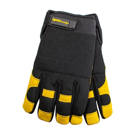 Forney Hydra-Lock Lined Utility/Multi-Purpose Cowhide Work Gloves ...
