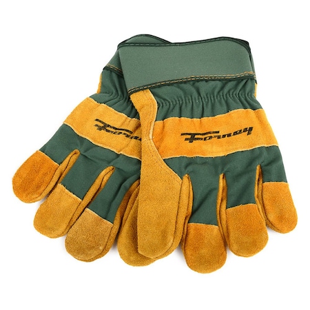 Forney Premium Cowhide Leather Palm Work Gloves Menfts L 53182 | Zoro
