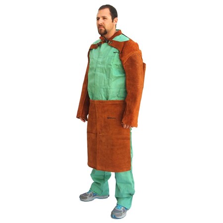 Forney Welding Apron, Weld-Rite Waist Style 57202 | Zoro