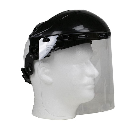 Forney Face Shield with Ratchet-Type Headgear, Clear 58605 | Zoro