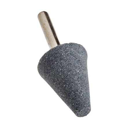Forney Mounted Point, 1-1/4 in x 1 in Flat Top A2 60025 | Zoro