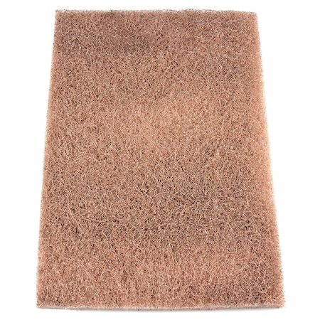 Forney Hand Pad, Brown, 9 in x 6 in 71919 | Zoro