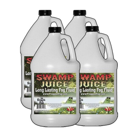 Froggy'S Fog Swamp Juice Extreme Long Lasting Fog Fluid - 4 Gallon Case ...