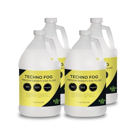 Froggy'S Fog Technofog Medium Density Fog Fluid - 4 Gallon Case DS-TF-4 ...