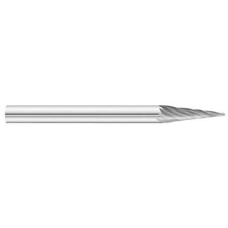 Fullerton Tool Carbide Burr Rotary Files Burrs, RH Spiral, 59547 | Zoro