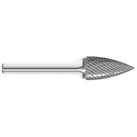 Fullerton Tool Carbide Burr Rotary Files Burrs, RH Spiral, 3/8 46136 | Zoro