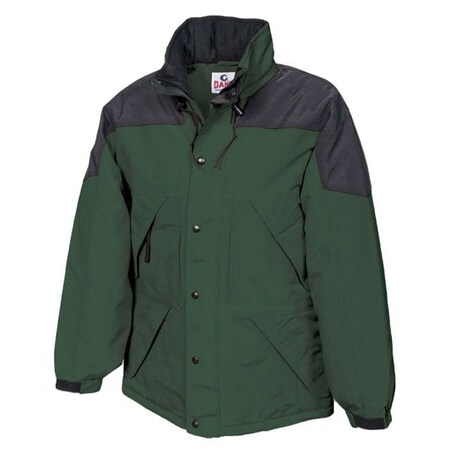 Game Workwear The Vermont Parka, Dark Green/Black, Size Small 9600 | Zoro