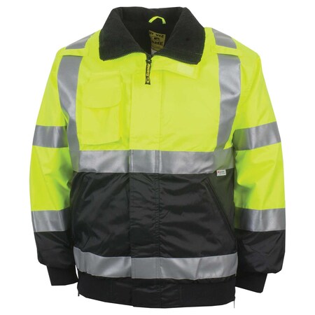 Game Workwear The Municipality Class 3 Bomber Jacket, Yellow/Black ...