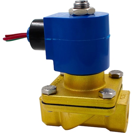 Gc Valves Solenoid Valve, 2-Way, 3/8 in Pipe Size, 24V/50V to 60V, Zero ...