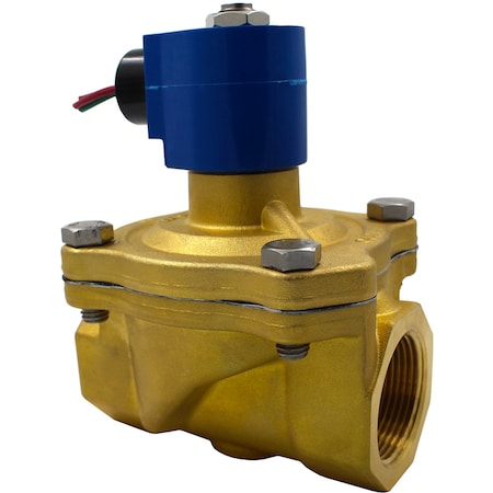 Gc Valves Solenoid Valve, 2-Way, 1-1/4 in Pipe Size, 24V/50V to 60V ...