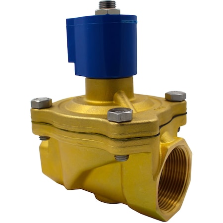Gc Valves Solenoid Valve, 2-Way, 1-1/2 in Pipe Size, 24V/50V to 60V ...