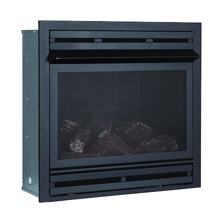 Pleasant Hearth Zero Clearance Firebox with LP Gas Log Insert, 32 ...