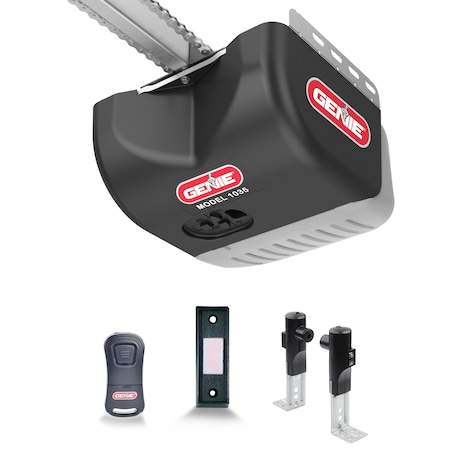 The Genie Co Genie Durable Chain Drive Garage Door Opener, 1/2 HPc 1035 ...